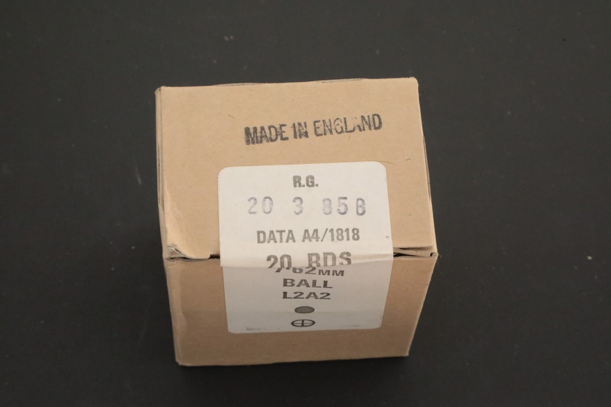 English 380x 7.62 Nato Ball L2a2 Ammunition Fmj Non-Magnetic Bullets ...