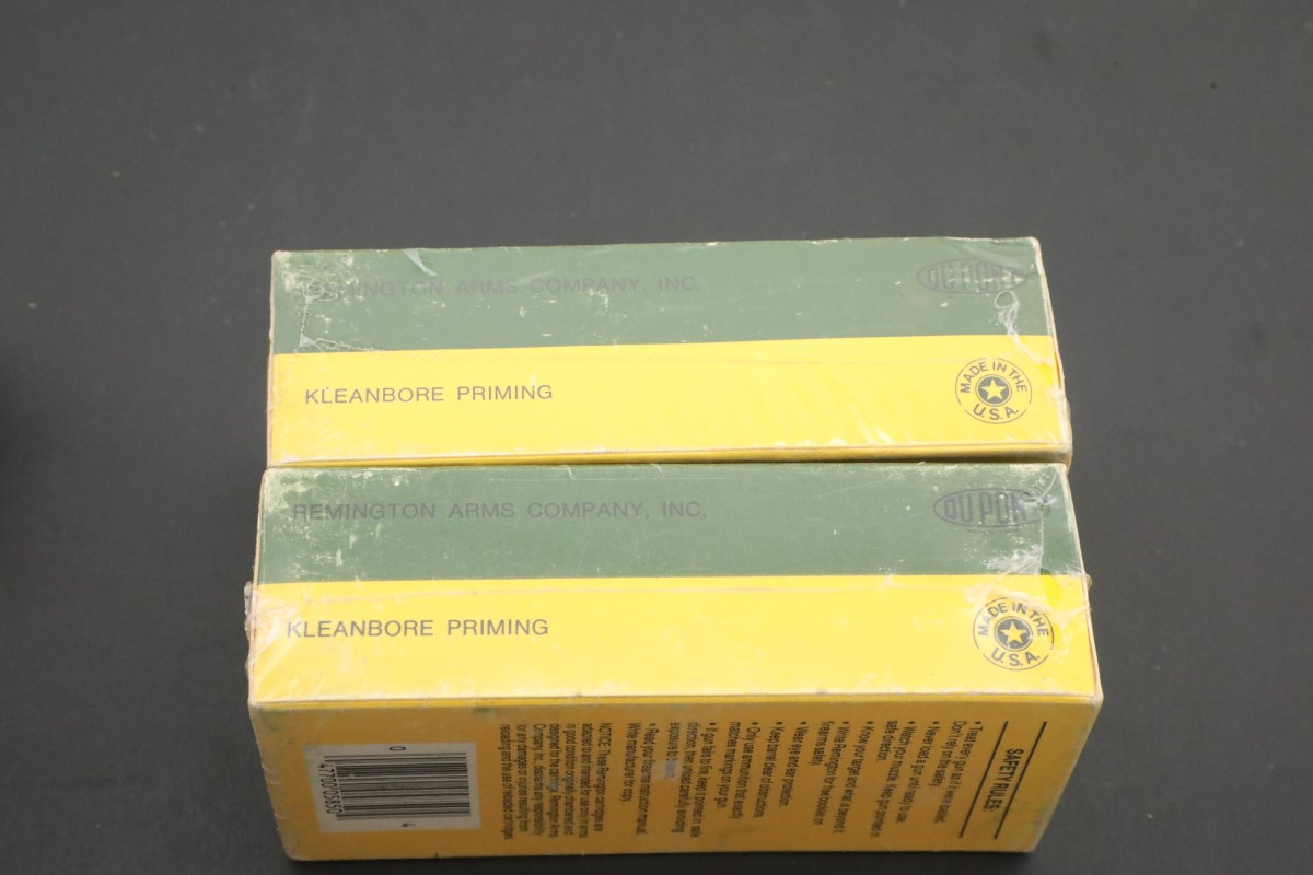 Remington 100x .32 S&W Long Vintage Ammunition 98 Grain Lead Rn 2x ...