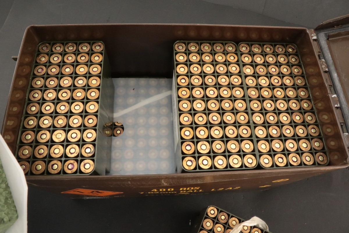 English Military 400x 7.62mm Ball L2a2 Surplus Ammunition In Matching ...