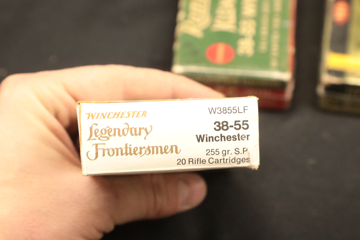 Winchester 60x .38-55 Win. Vintage Ammunition Rem, Win, Imperial 255 ...