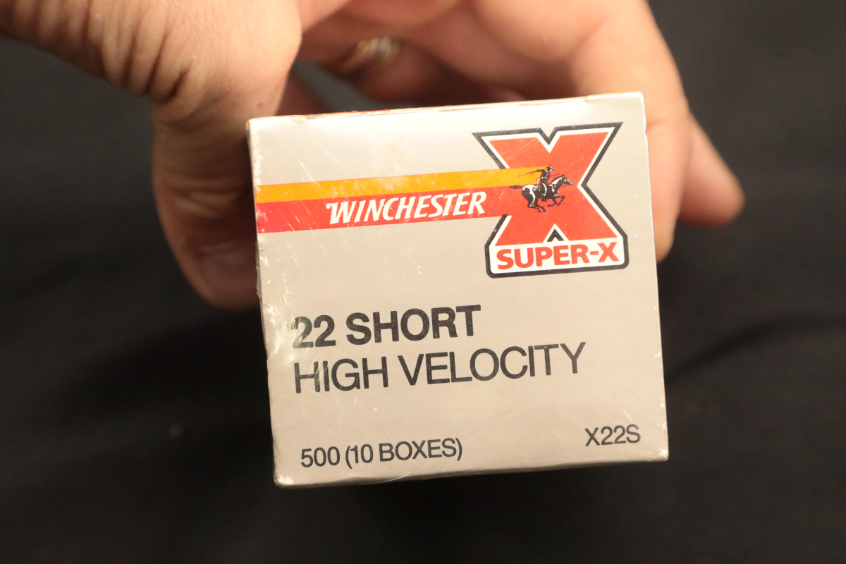 Winchester 636x .22 Short High Velocity Ammunition Win. Super-X & Rem ...