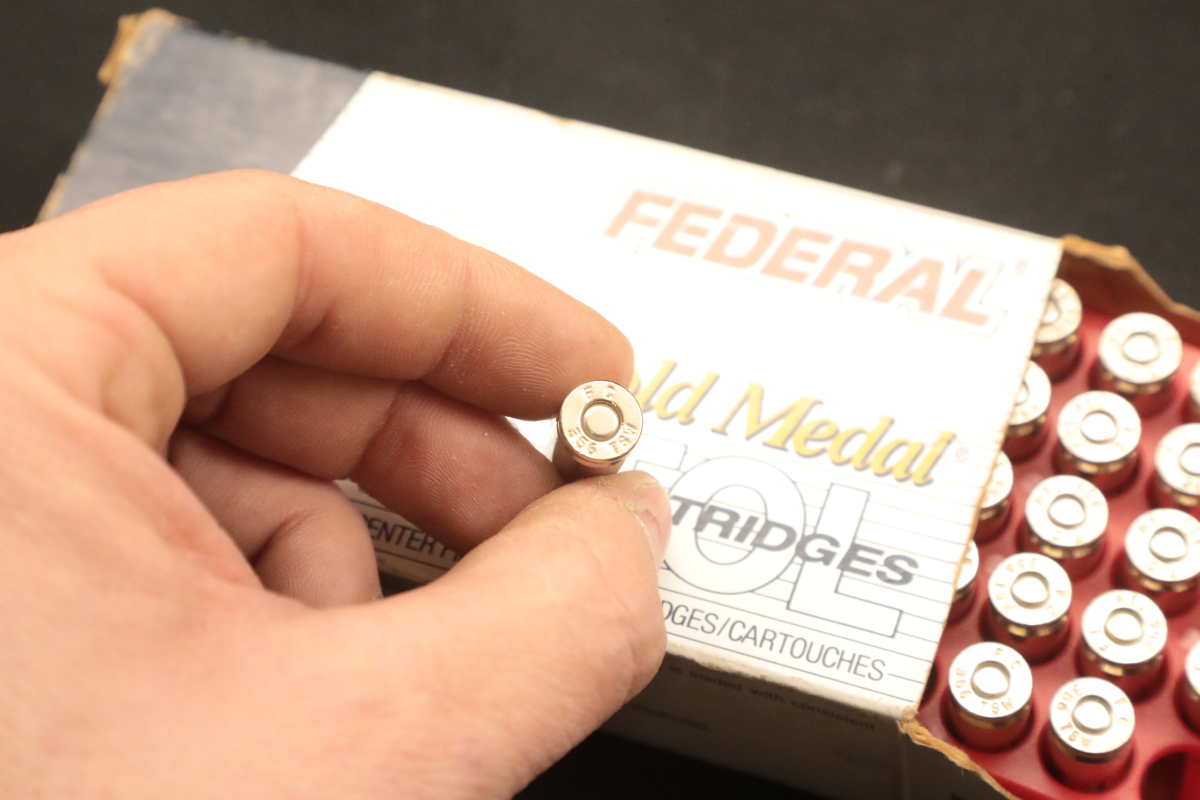 Federal Cartridge Corporation 62x Very Scarce .356 Tws Ammunition Fed ...
