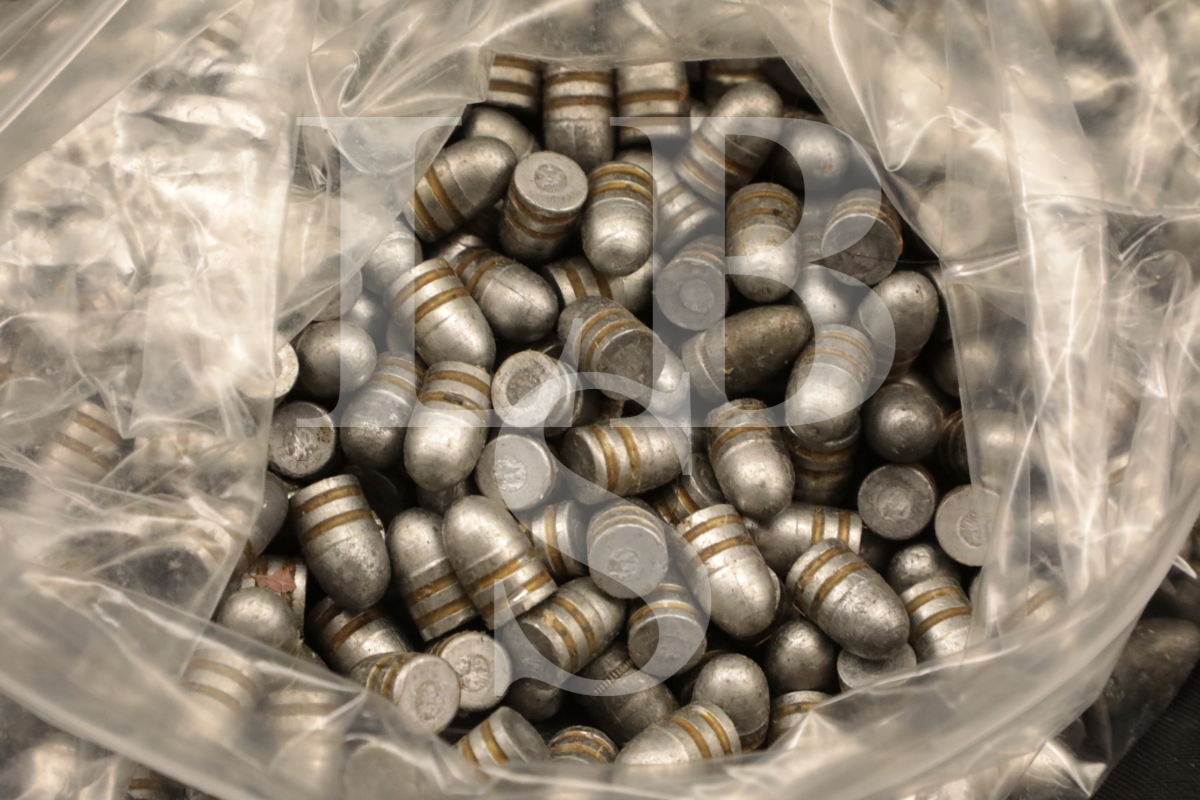 560x 9mm Caliber Lead RN Bullets Unknown Brand 125+ Grain .355 Diameter ...