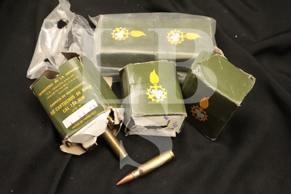 Venezuela 100x .308 Win. Ammunition Cavim Military Surplus Fmj Non ...