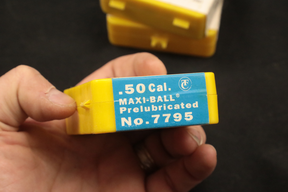 Thompson/Center Arms 95x .50 Caliber Sabots 250 Grain & Lead Maxi-Balls ...