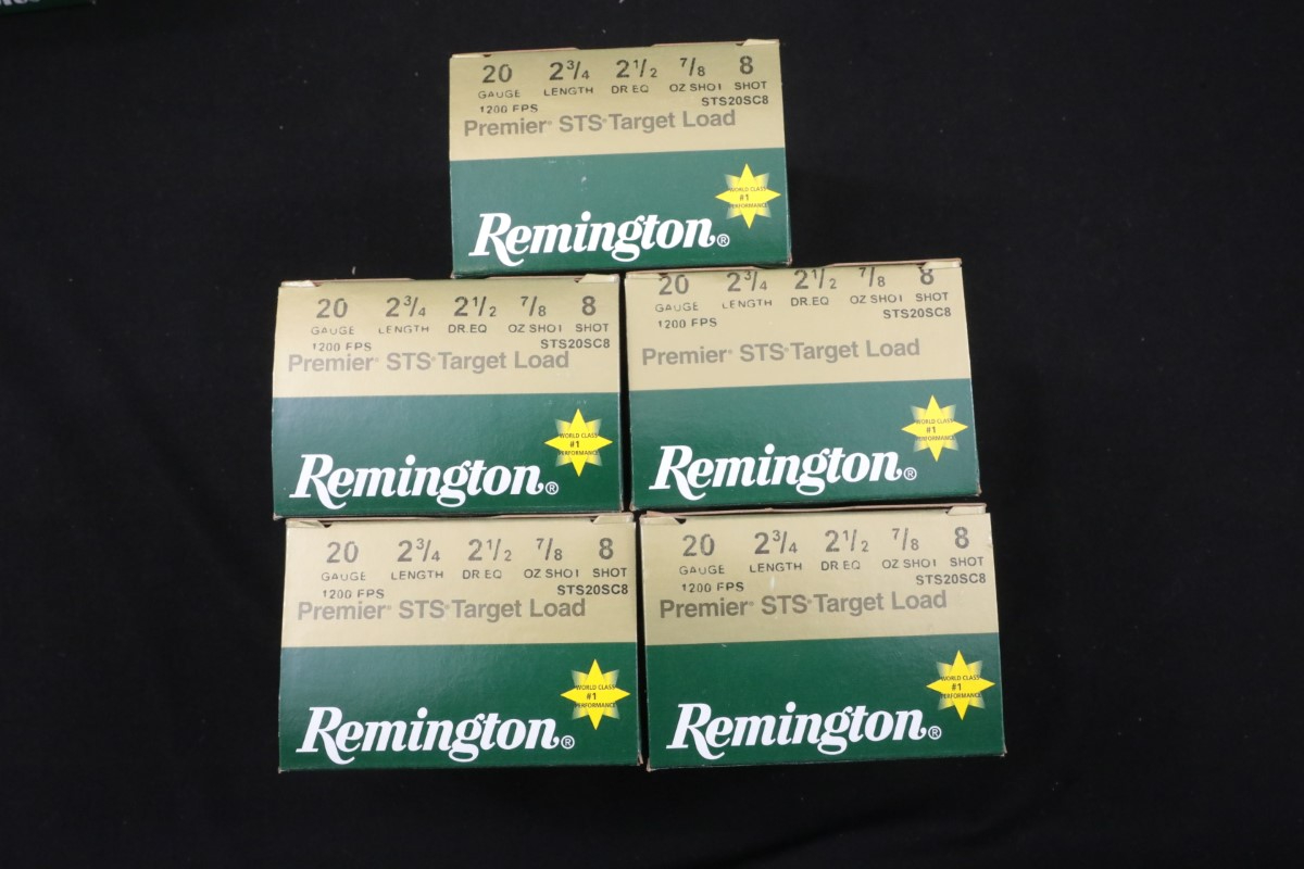 Remington 250x 20 Gauge Ammunition Rem. Sts Target Load 2 3/4" 7/8 Oz ...