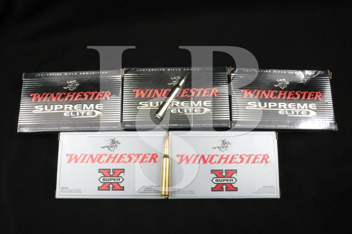 Winchester 100x .270 Win. Ammunition Super X & Supreme Elite 150 Gr ...