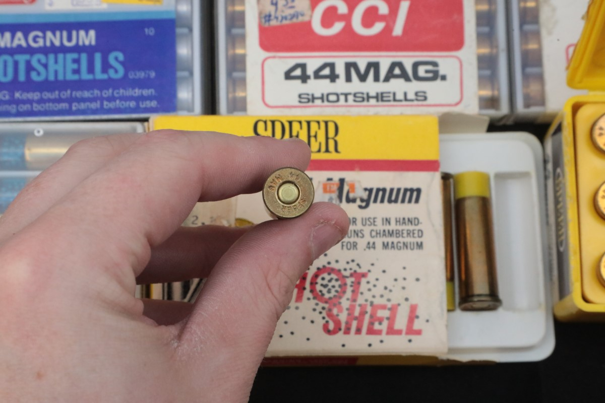 CCI Ammunition 119x .44 Magnum Shotshell Ammunition Speer Brass ...