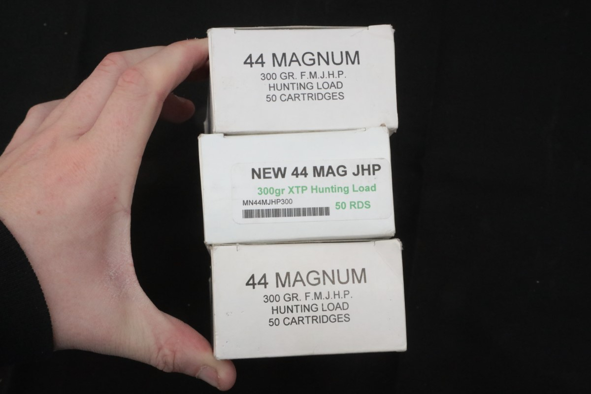 Miwall 194x .44 Magnum Ammunition Pro Load 300 Grain Jsp & Jhp Bullets ...