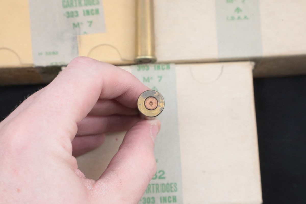 English 64x .303 British Mk 7 Ammunition England 1951, 1954 Fmj ...