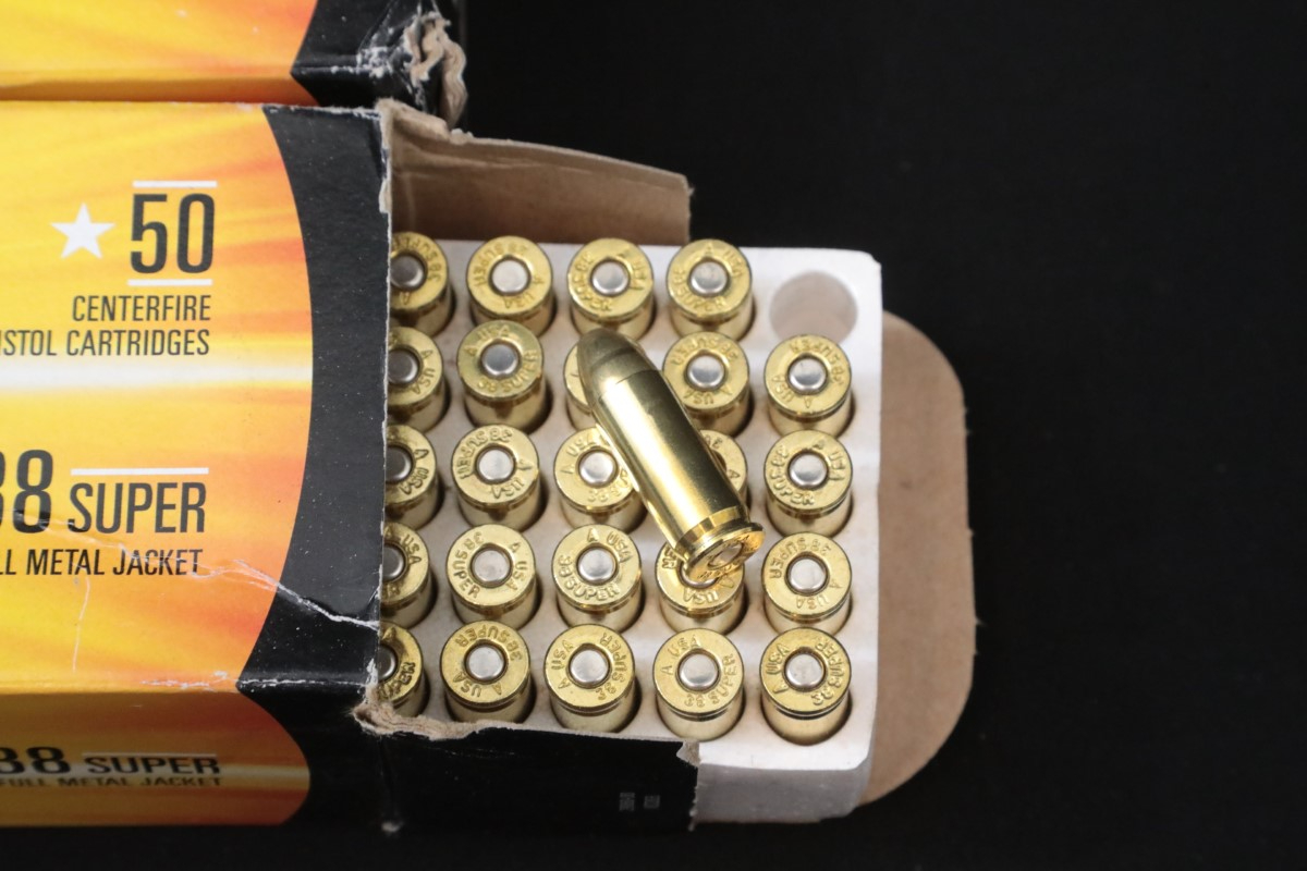 Armscor Usa 200x .38 Super Ammunition 125 Grain Fmj Bullets 923mmsr .38 ...
