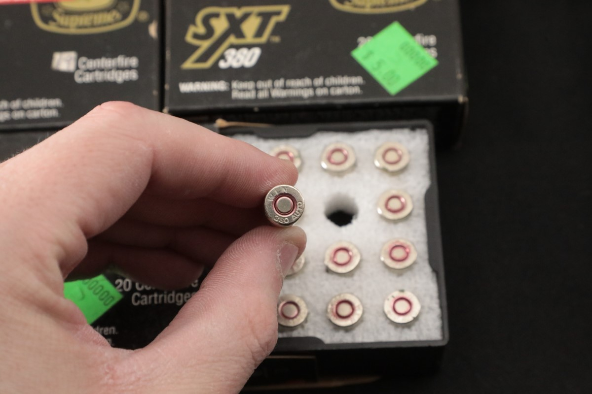 Winchester 59x .380 ACP Personal Defense Ammunition Supreme 95 Grain ...