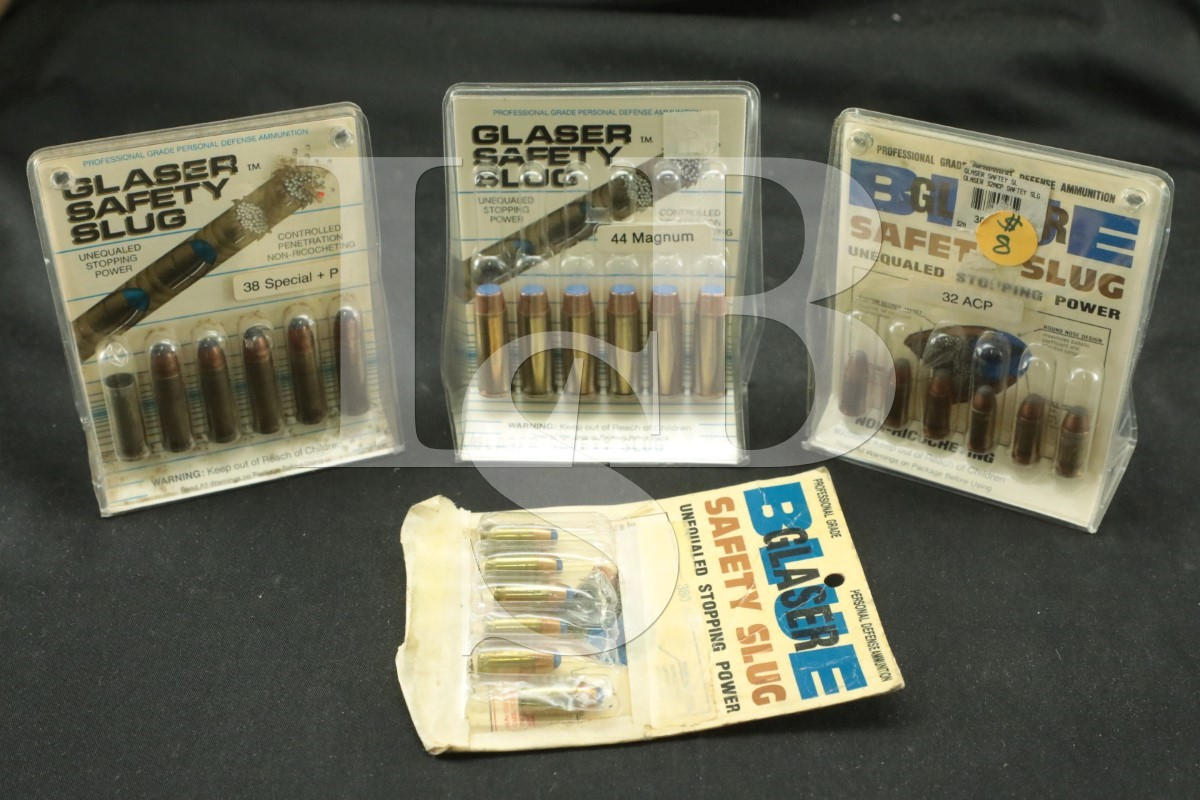Glaser 23x .32 Acp, .380 Acp, .38 Special +P, .44 Magnum Safety Slugs ...