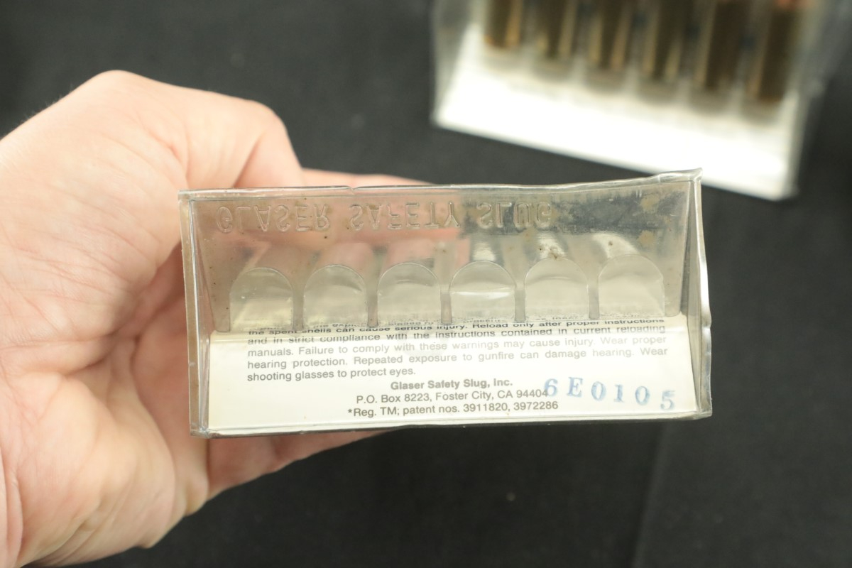 Glaser 23x .32 Acp, .380 Acp, .38 Special +P, .44 Magnum Safety Slugs ...