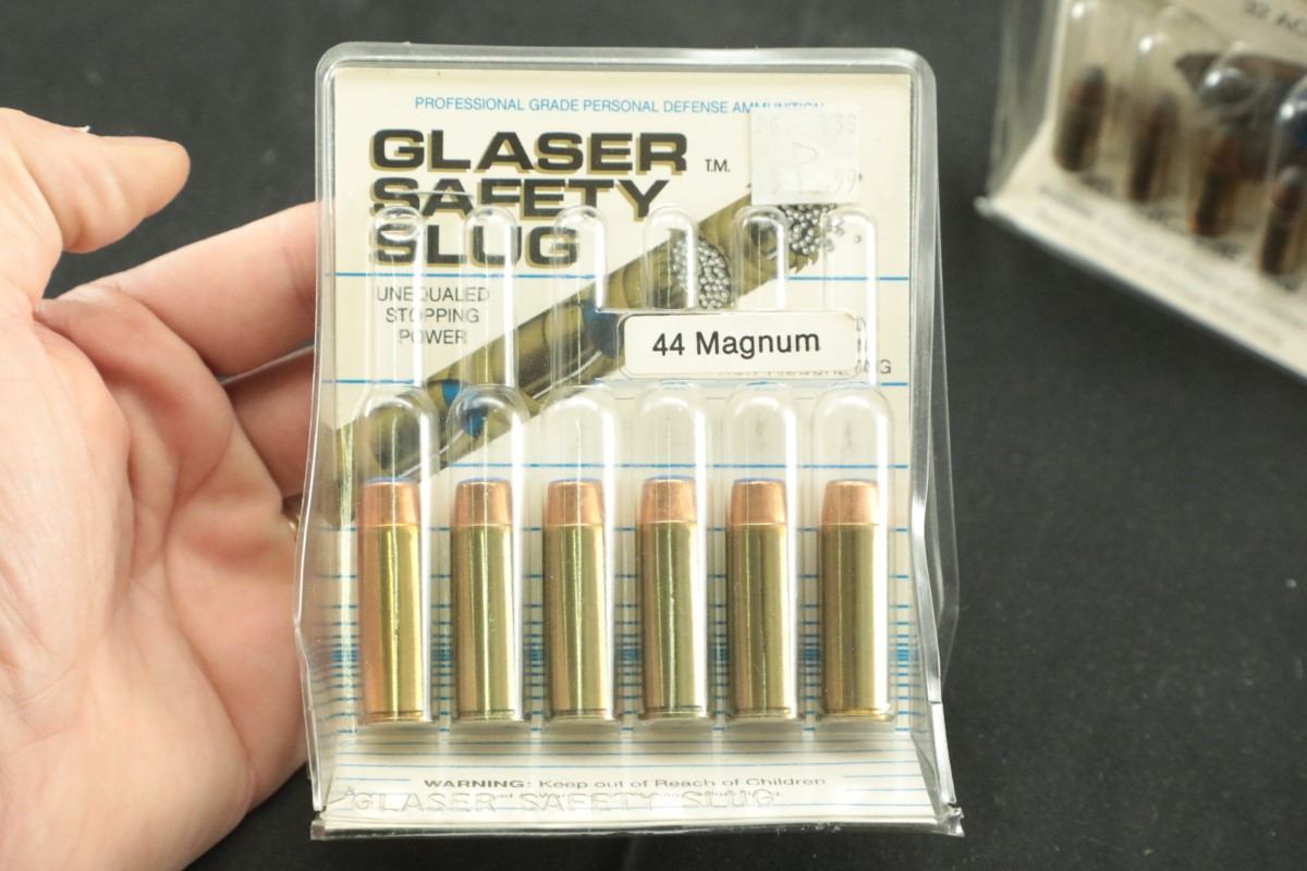 Glaser 23x .32 Acp, .380 Acp, .38 Special +P, .44 Magnum Safety Slugs ...