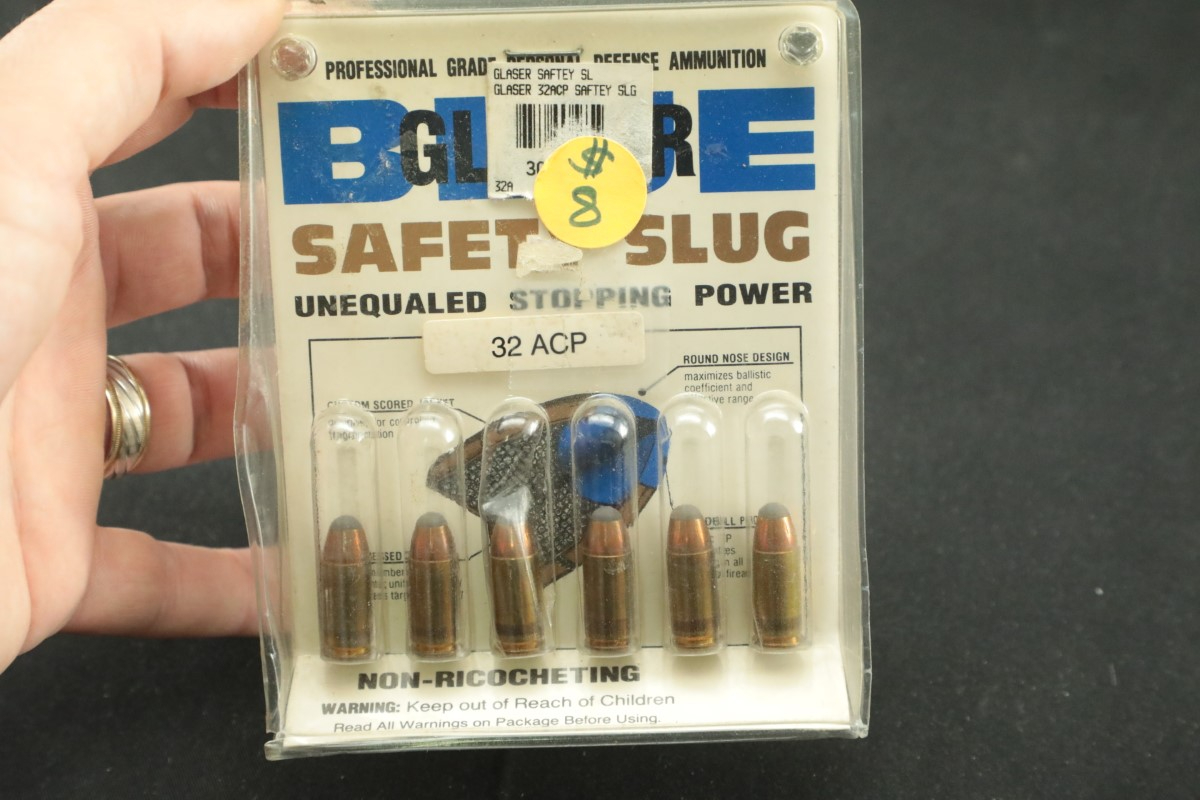 Glaser 23x .32 Acp, .380 Acp, .38 Special +P, .44 Magnum Safety Slugs ...
