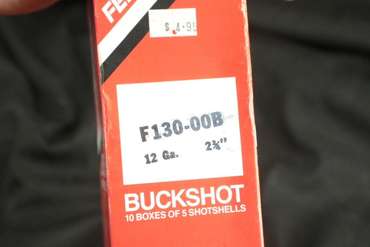 Federal Cartridge Corporation 52x 12 Gauge Buck Shot Ammunition Fed. 2 ...