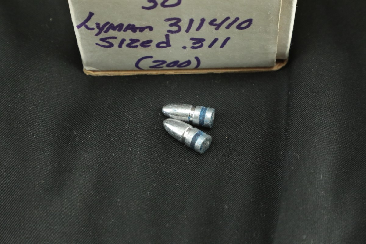 Unknown 200x .30 Caliber .30-30 Win. Lead Bullets Sized .311 130 Grain ...