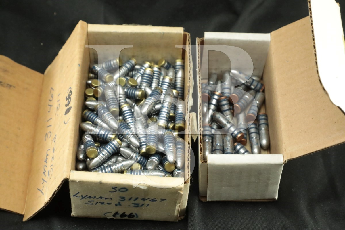 Unknown 193x .30 Caliber .311 Diameter Sized & Lubed Lead Rn Bullets ...