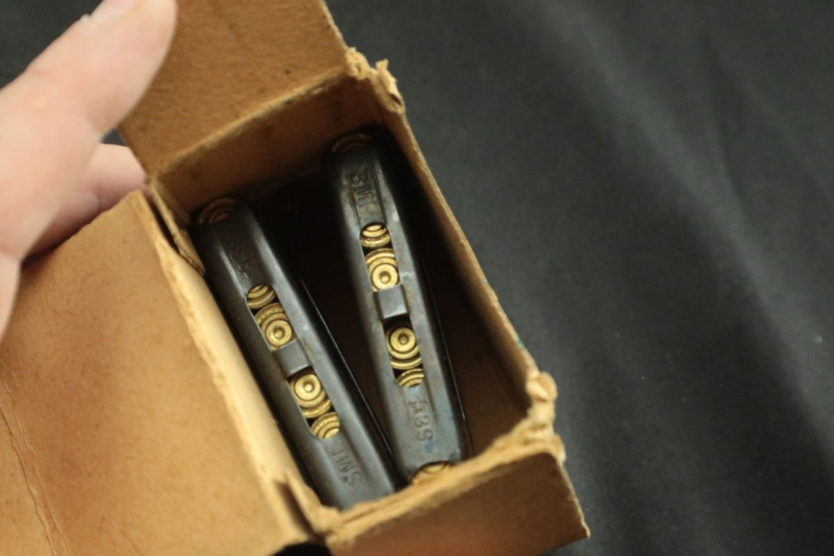 Italian 54x 7.35x51mm Carcano Vintage Ammunition 1939 Fmj Magnetic ...