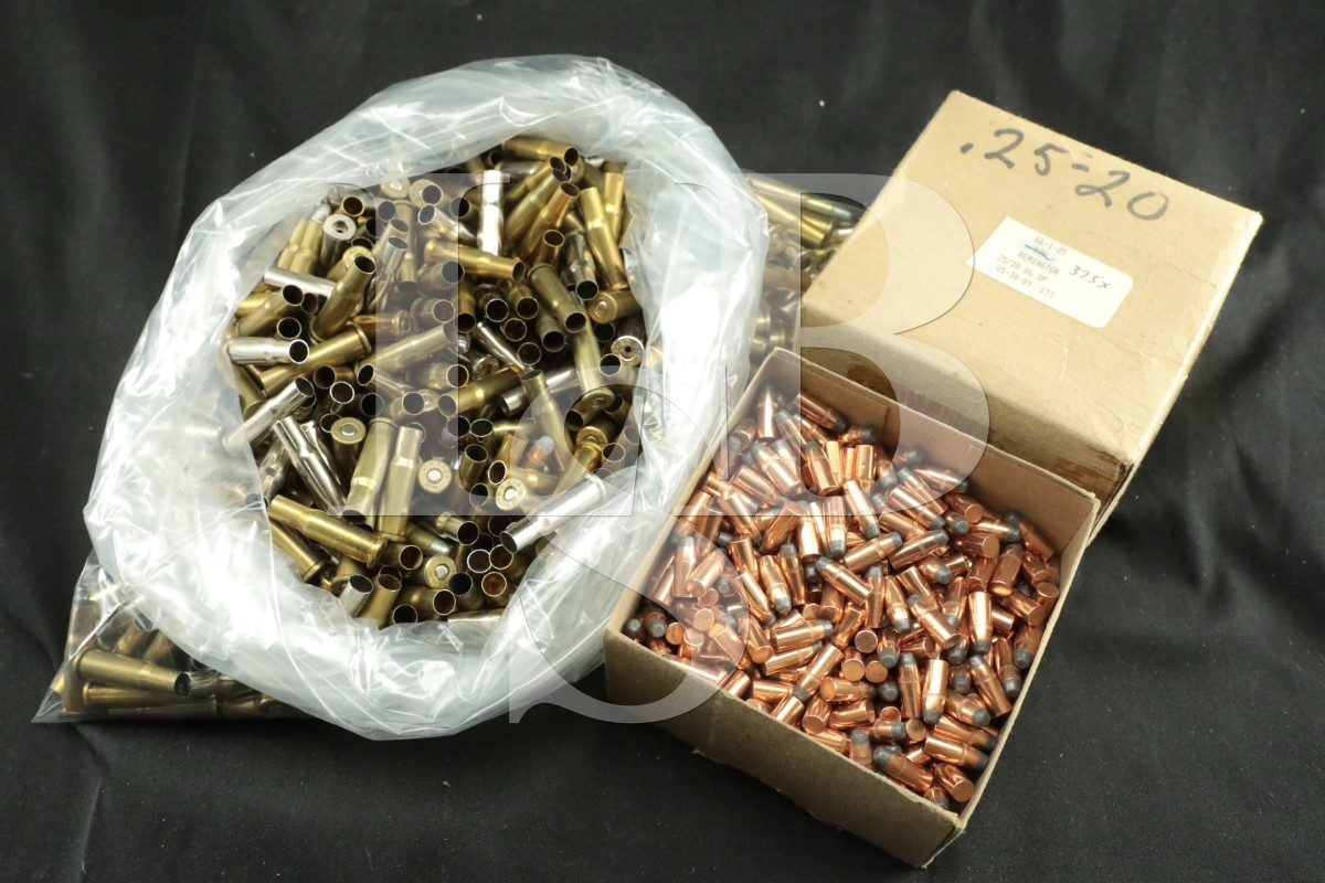 Reloaded 120x .25-20 Win. Ammunition Reloads Jsp & Lead Rn Bullets ...