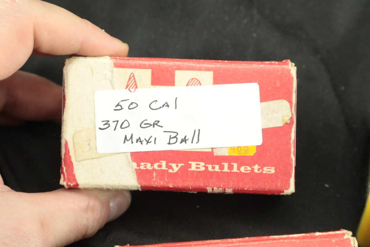 Speer 463x .50 Caliber Lead Round Balls .490 Diameter & 370 Grain Maxi ...