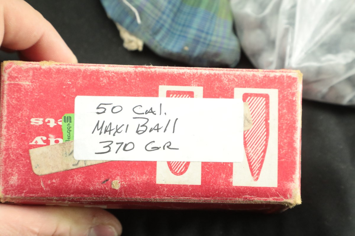 Speer 463x .50 Caliber Lead Round Balls .490 Diameter & 370 Grain Maxi ...