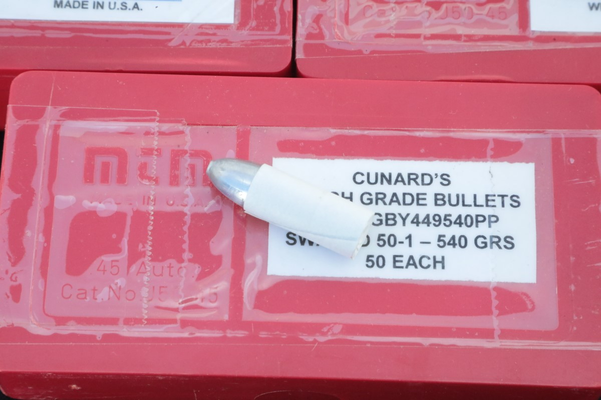 Cunard'S 244x .448 & .449 Swaged Paper Patched Lead Bullets Match Grade ...