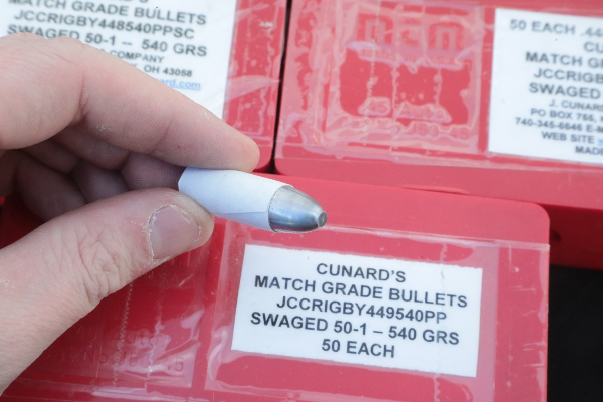 Cunard'S 244x .448 & .449 Swaged Paper Patched Lead Bullets Match Grade ...