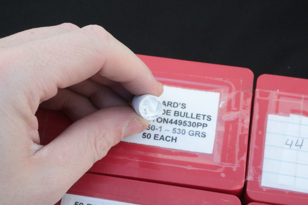 Cunard'S 244x .448 & .449 Swaged Paper Patched Lead Bullets Match Grade ...