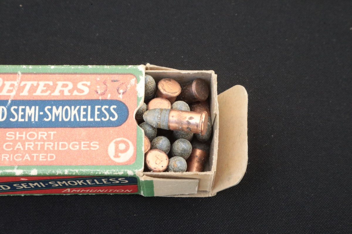 Peters Cartridge Company 44x .32 Short Rim Fire Vintage Ammunition ...