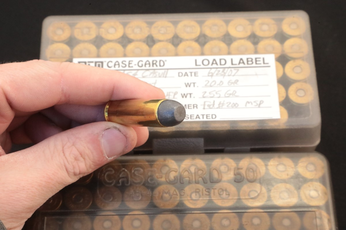 Reloads 99x .454 Casull Reloaded Ammunition 255 Grain Lead Rnfp Bullets ...