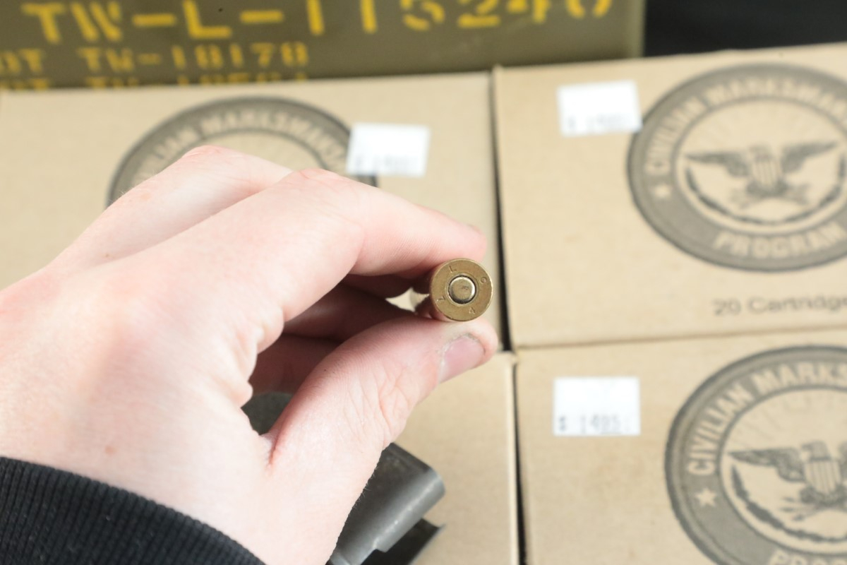 Lake City 344x .30-06 Springfield Ammunition Cmp Lc Magnetic Bullets 4x ...