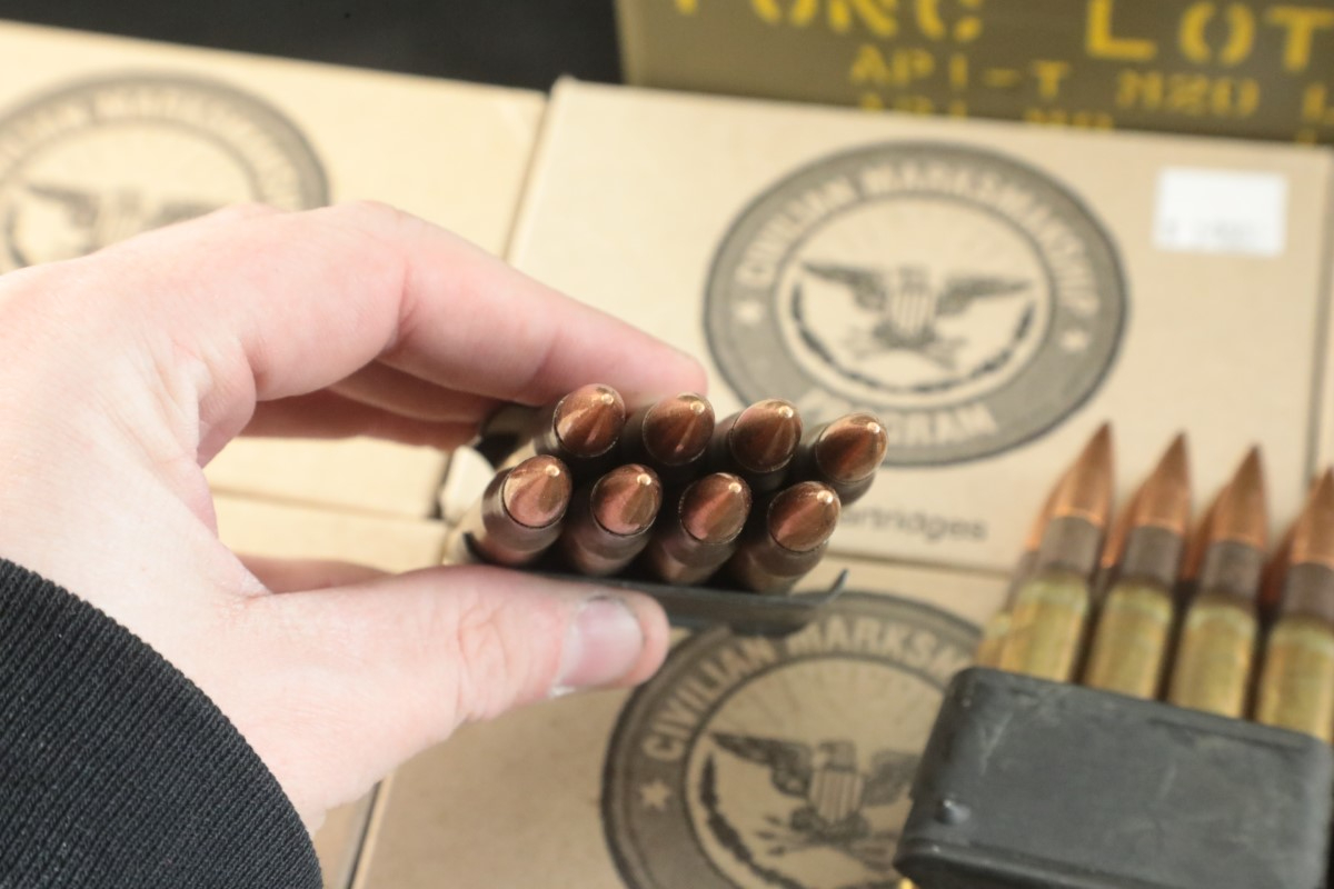 Lake City 344x .30-06 Springfield Ammunition Cmp Lc Magnetic Bullets 4x ...