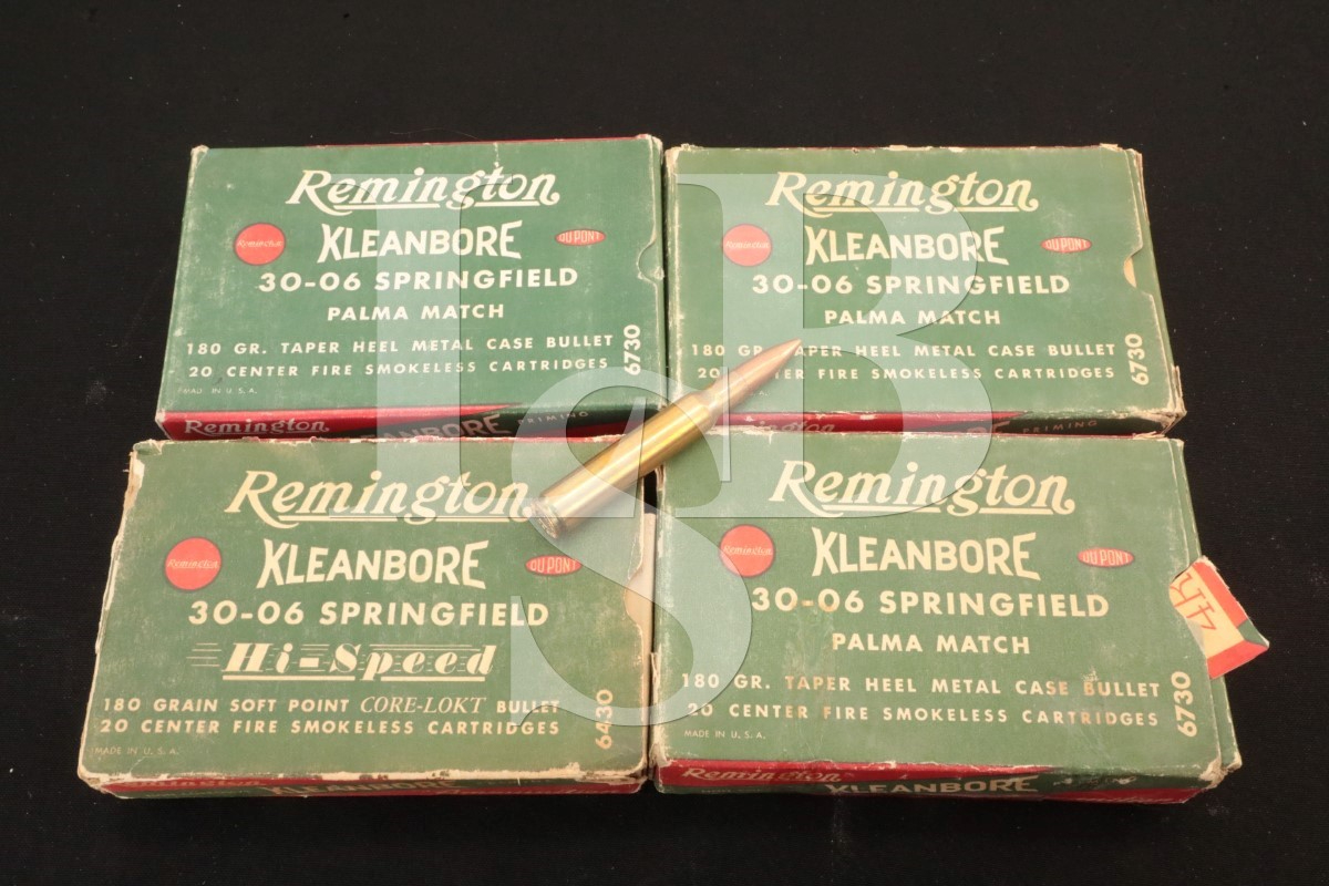 Remington 75x .30-06 Springfield 1950`S Vintage Ammunition Palma Match ...