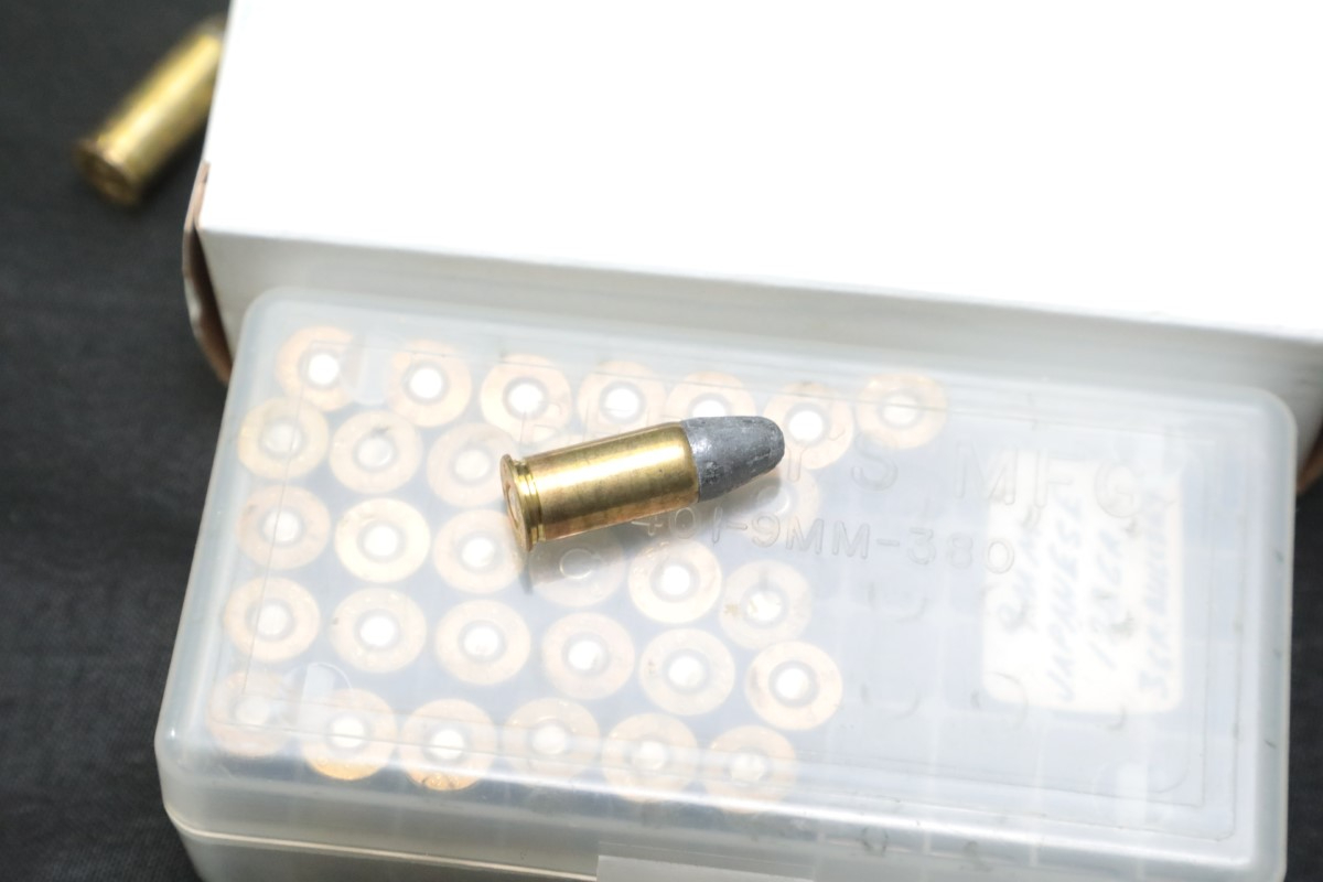 Reloaded 82x 9mm Japanese Revolver Ammunition 120 & 125 Grain Lead Rn ...