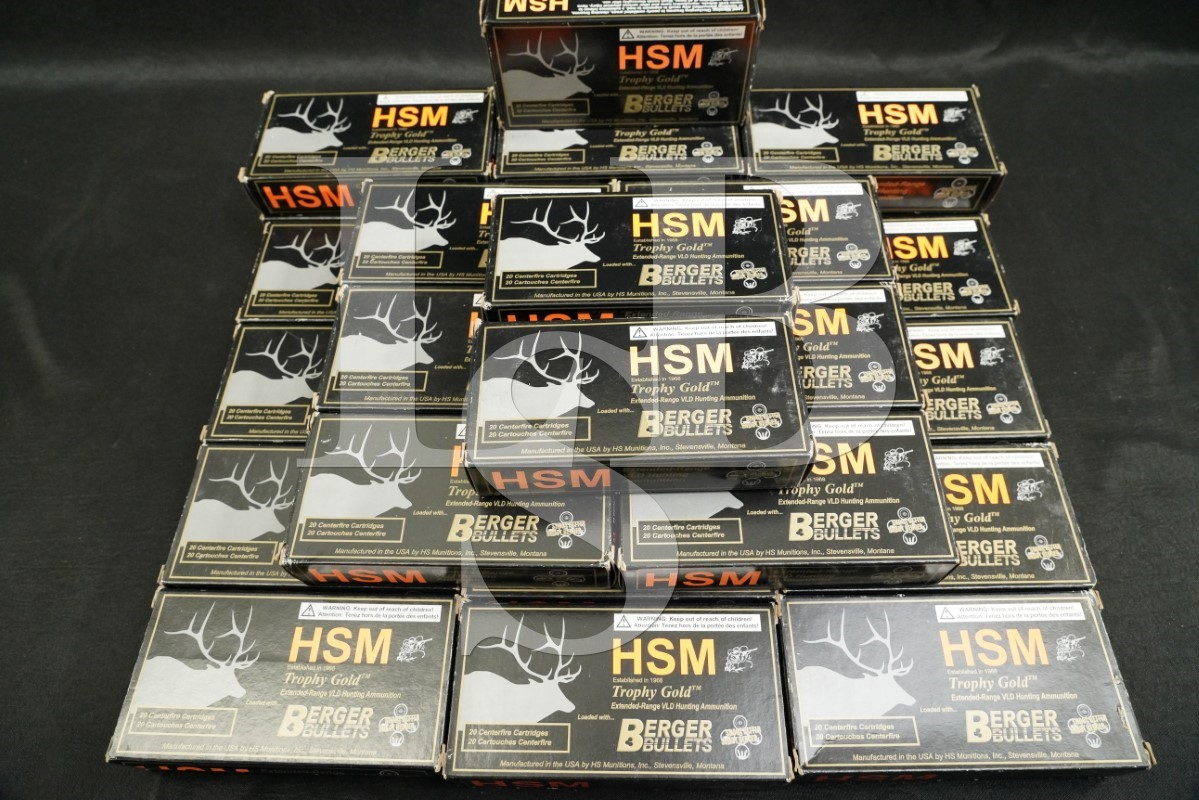 Hsm 300x 6.5x284 Norma Ammunition Hs Munitions 140 Grain Berger Hpbt ...