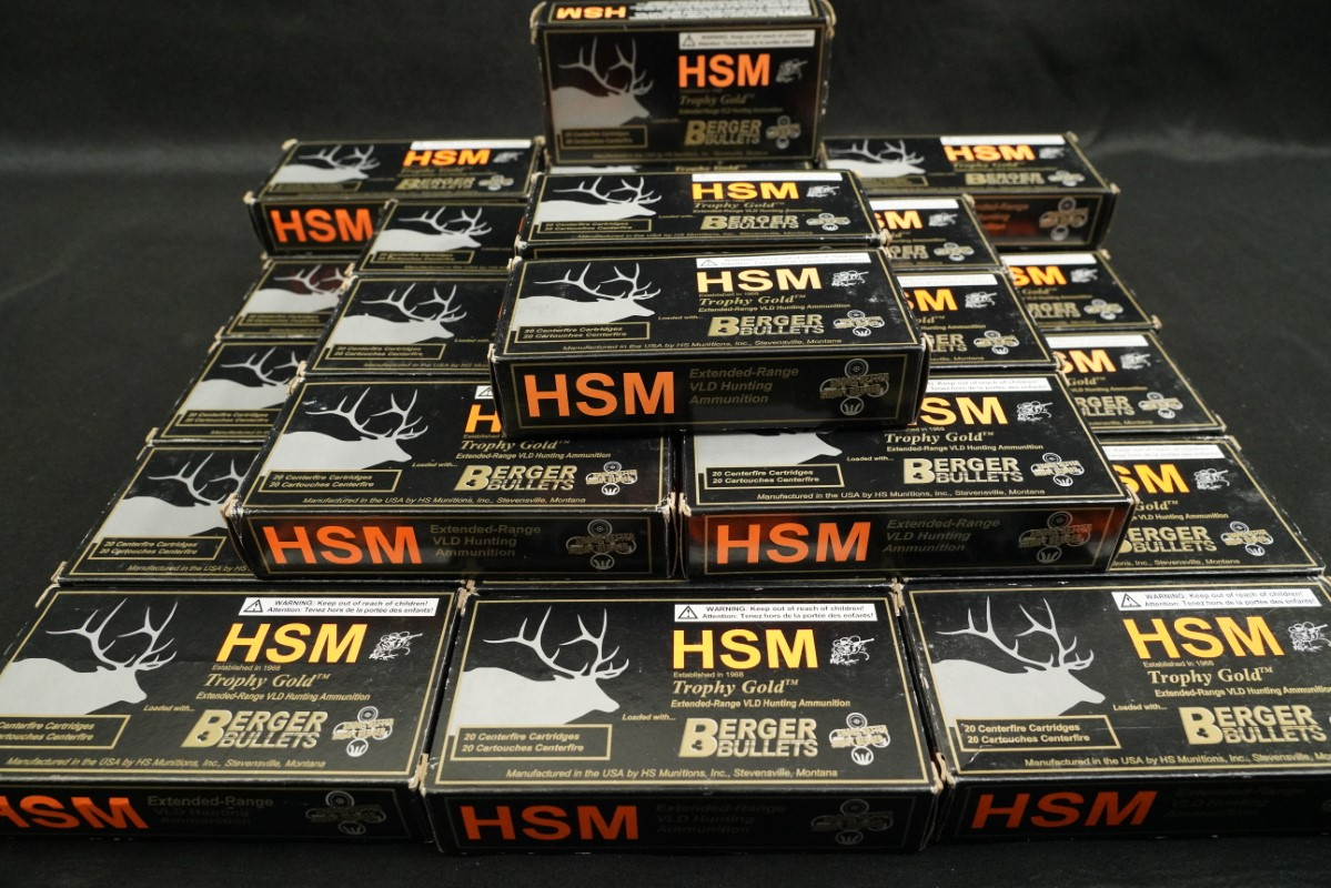 Hsm 300x 6.5x284 Norma Ammunition Hs Munitions 140 Grain Berger Hpbt ...