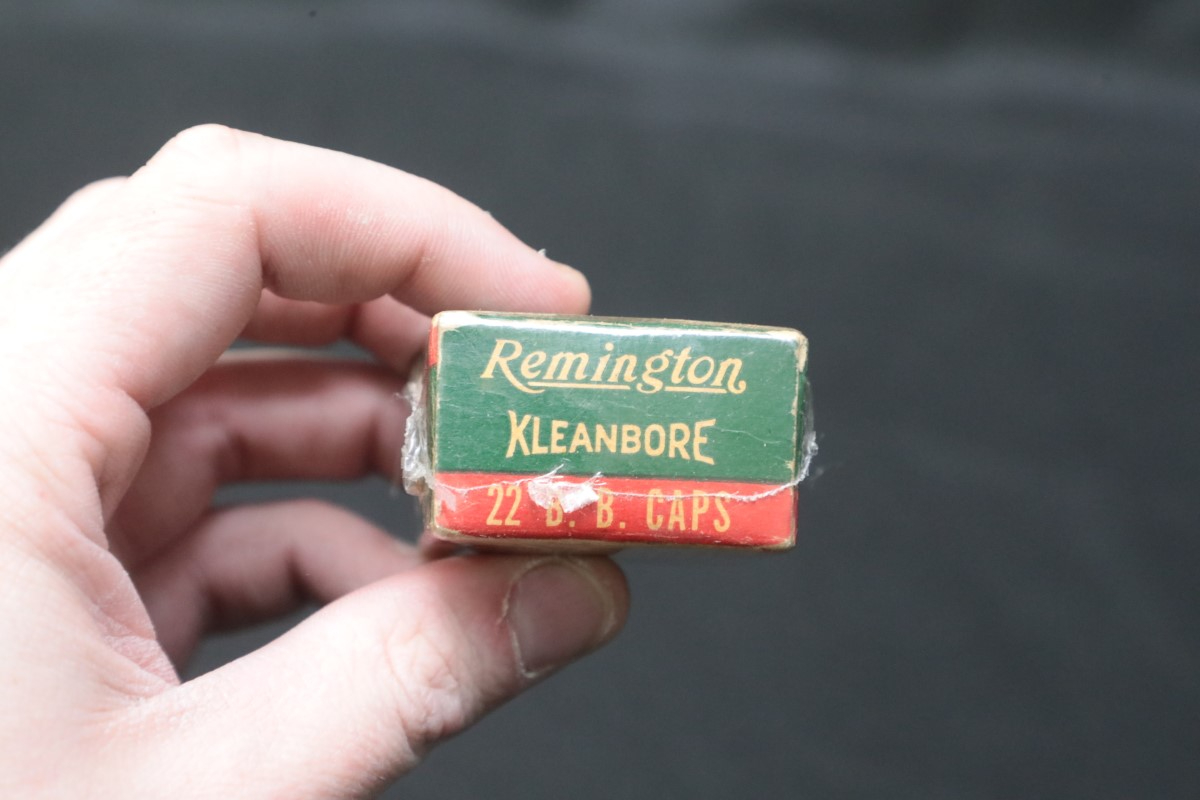 Remington 200x .22 BB Cap Vintage Ammunition Rem. 1950`s 2x Complete ...