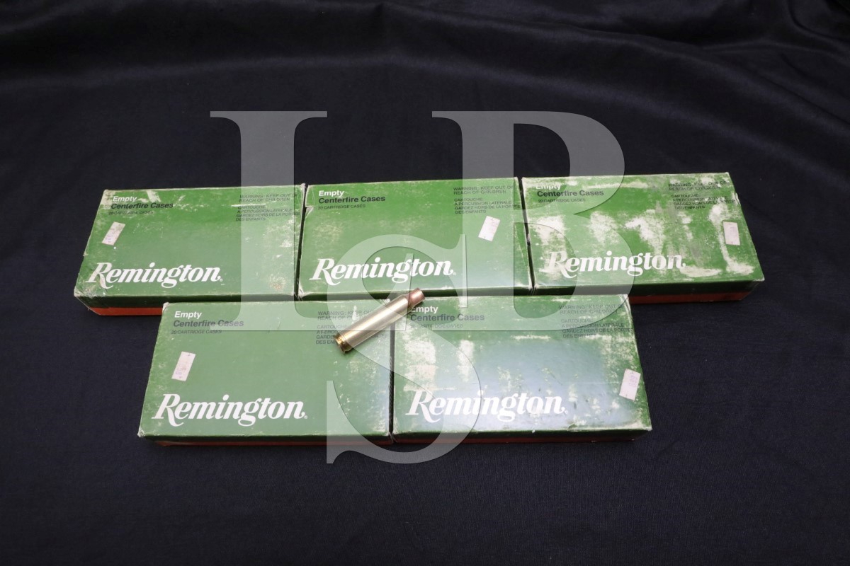 Remington 100x .338 Win. Mag. New Unprimed Brass Cases Rem. .338 Win ...