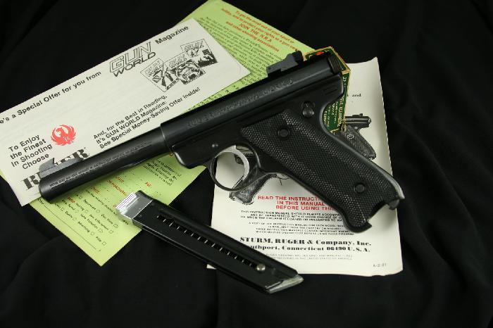 Sturm, Ruger & Co. Mark I, New In Box, Bull Barrel (Mark 1) For Sale at ...