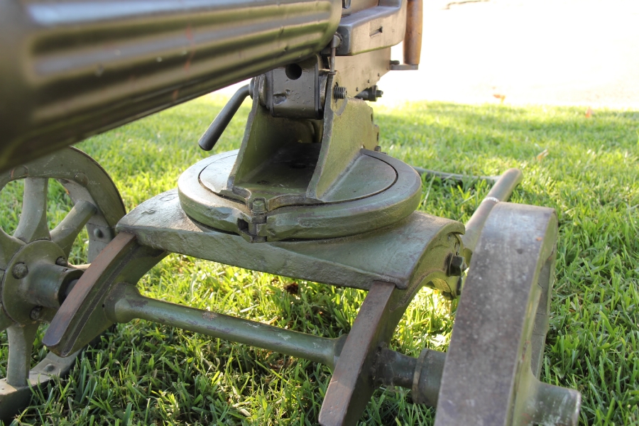 Demilled Maxim / Soviet 7.62mm Heavy Machine Gun M1910 (Spm) & Sokolov ...