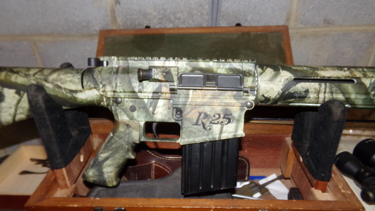 Remington R-25 308 Test Fired Only. 4-20 3-10 And A 4 Rd Hunting Mag ...