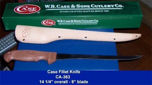 Case Fillet Knife - #Ca-363 - Made In Usa For Sale at GunAuction.com ...