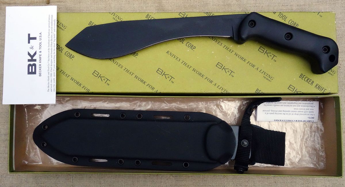 BK&T Becker BK-4 Knife, First Run, New 17074204 - GunAuction.com