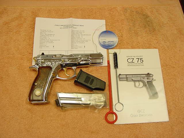 Cz 25th Anniversary Model 75b (#937/1000) 9mm For Sale at GunAuction ...