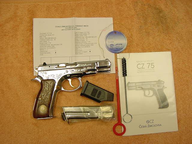 Cz 25th Anniversary Model 75b (#937/1000) 9mm For Sale at GunAuction ...