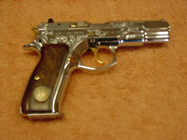 Cz 25th Anniversary Model 75b (#937/1000) 9mm For Sale at GunAuction ...