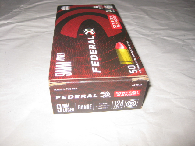 Federal Premium Ammunition New 50 Rounds 9mm Luger Federal 124 Grain ...