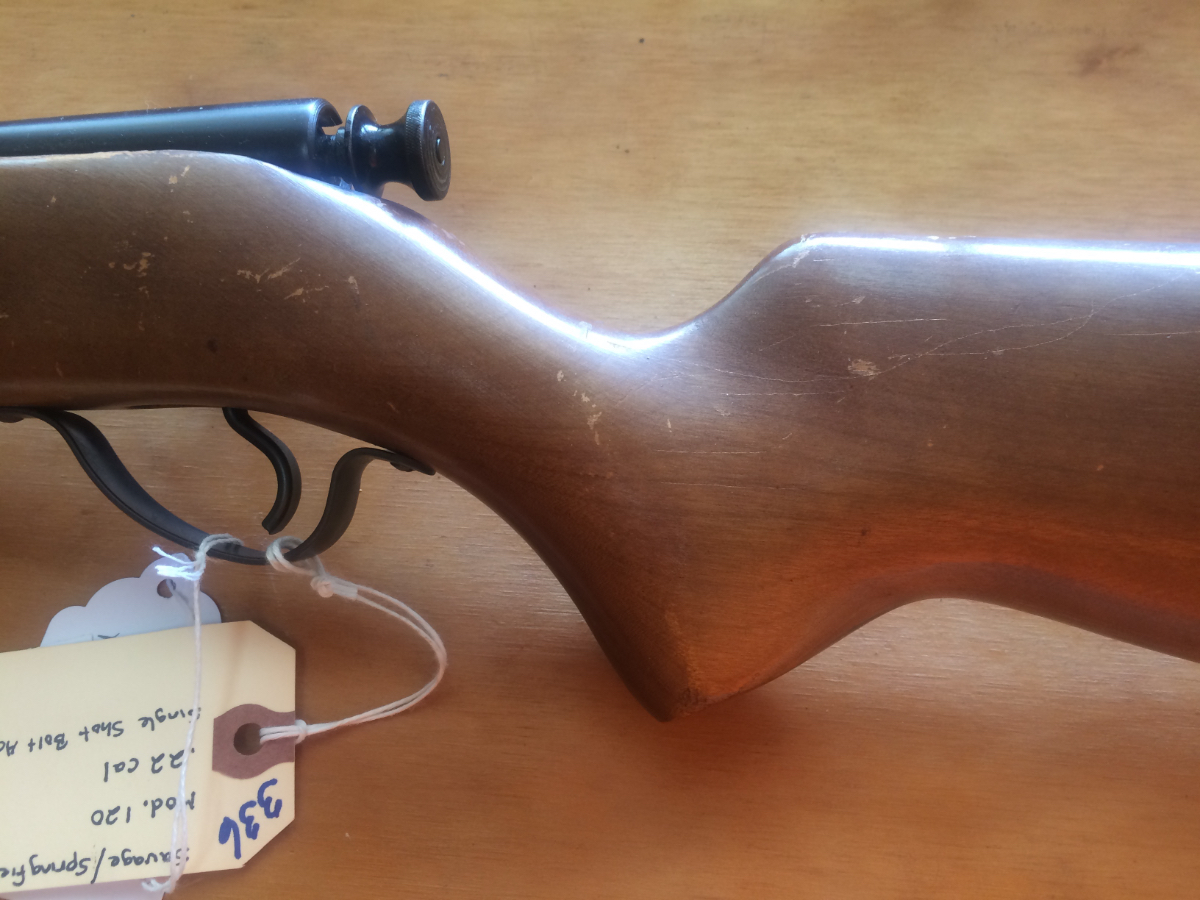 Savage Springfield Model 120 22lr Bolt Action Single Shot .22 Lr For ...